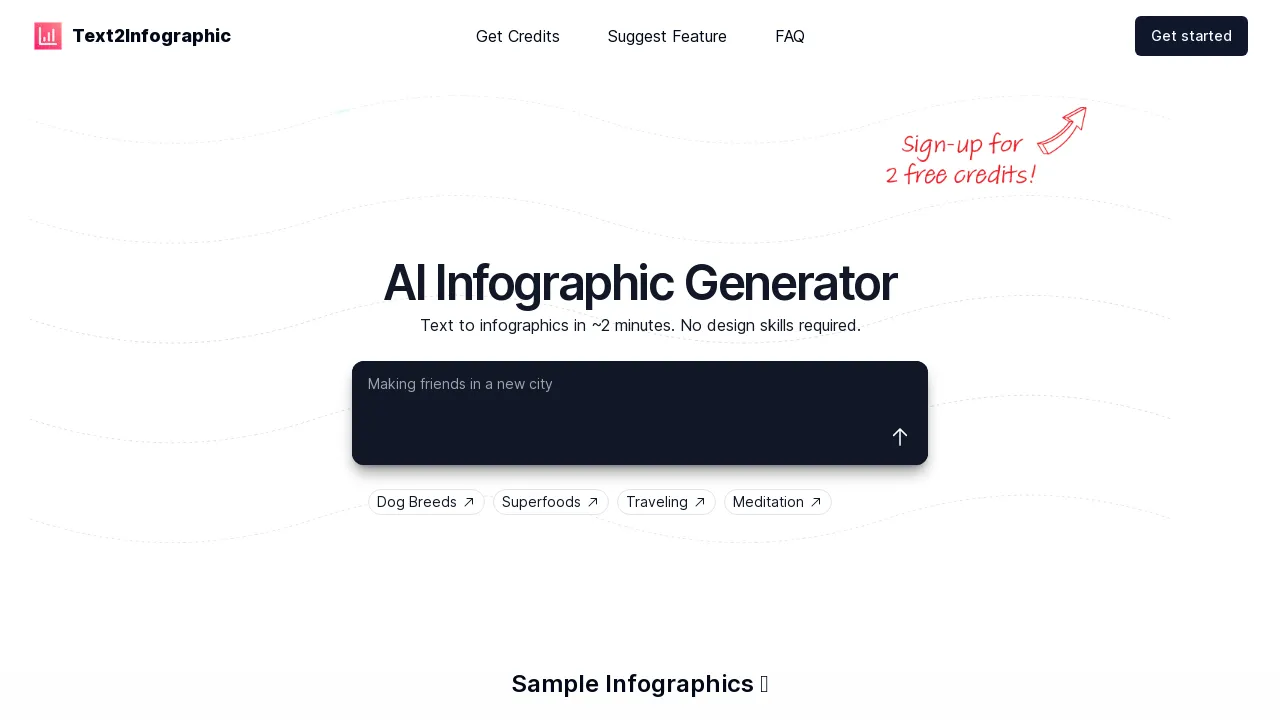 Text to Infographic - BestofAI